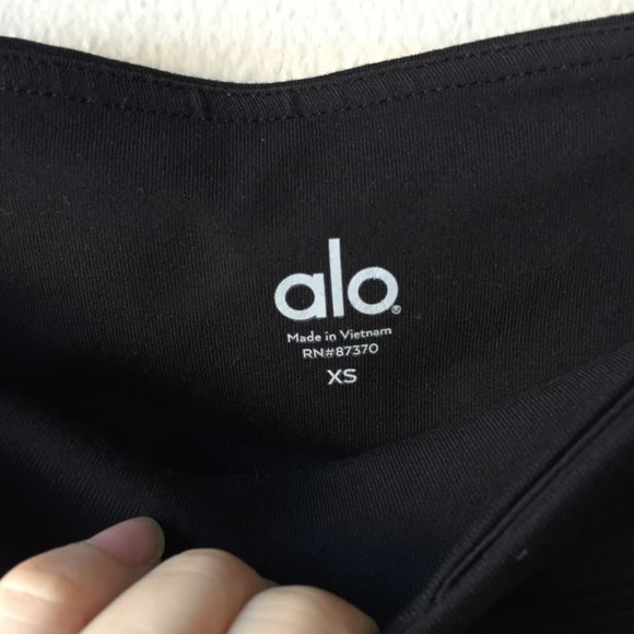 ALO Yoga | Pants & Jumpsuits | Alo Yoga Moto Leggings In Black | Poshmark